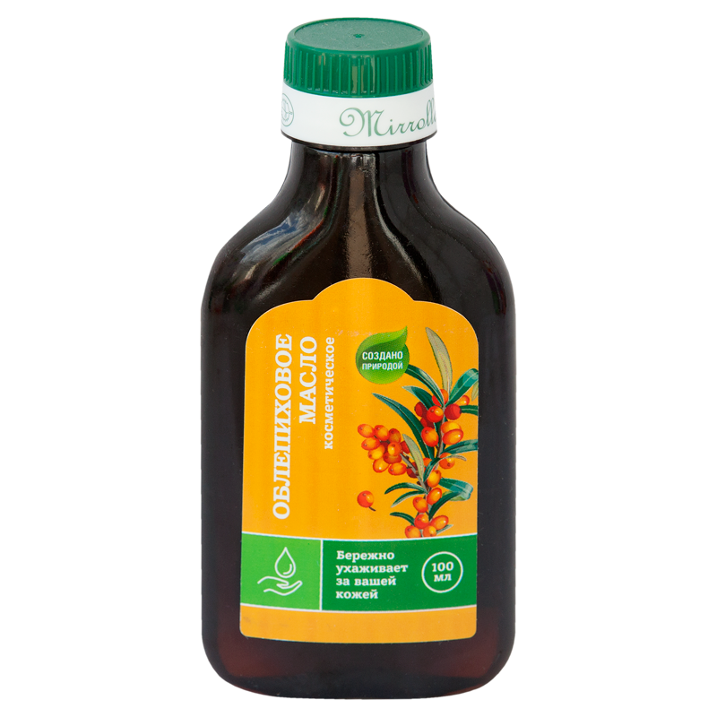 Масло косметическое облепиховое 100 мл