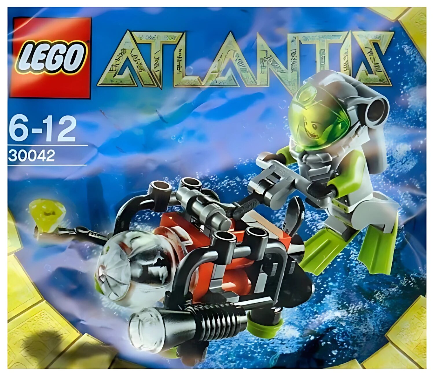 Конструктор LEGO Atlantis 30042 Мини Субмарина
