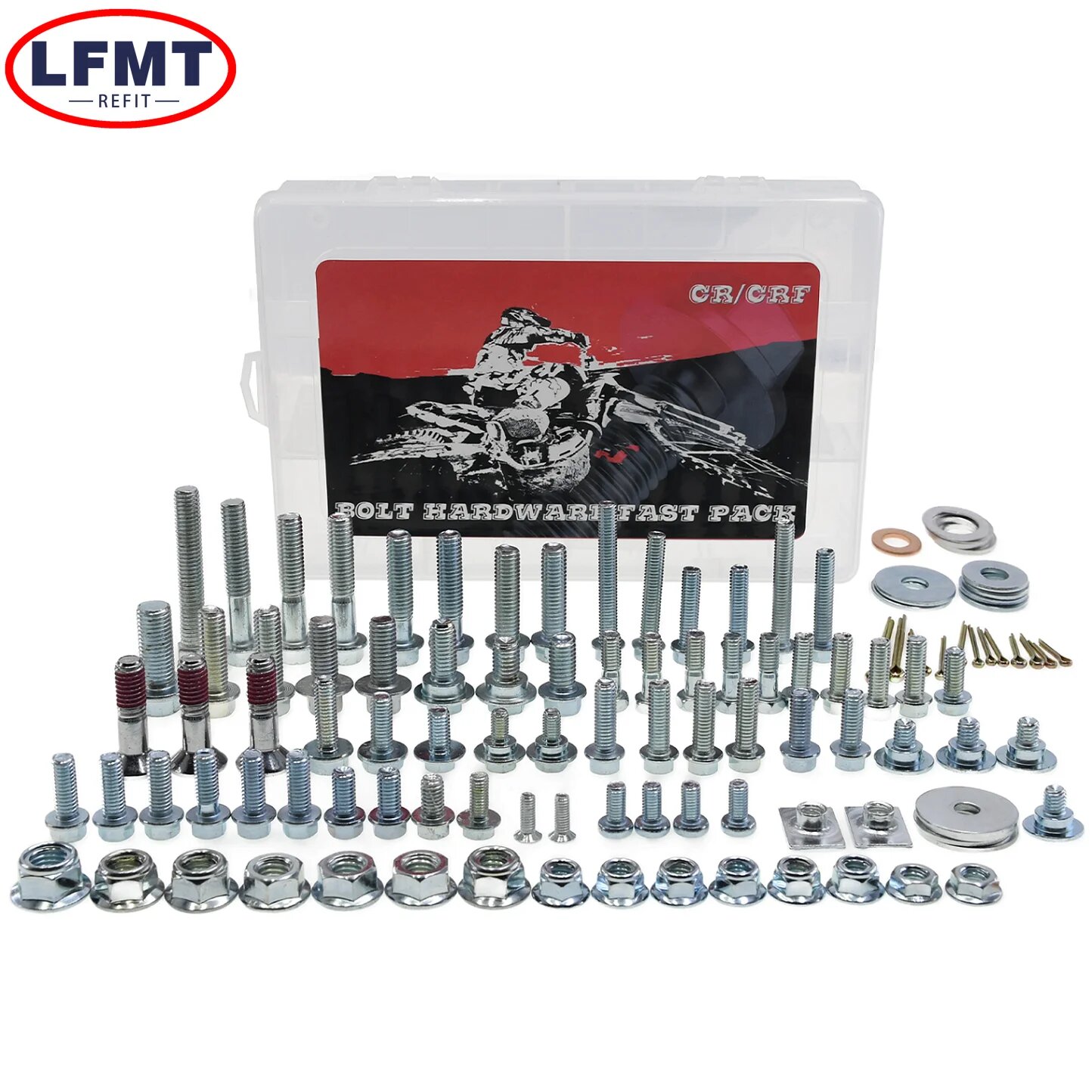 Комплект винтов и болтов для обтекателей и крыльев мотоциклов Honda CR CRF CR125 CR250 CRF250 big