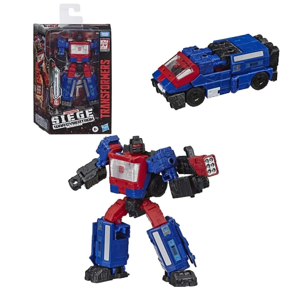 Трансформеры Hasbro Игрушка Transformers Siege War For Cybertron Trilogy WFC-S49 Crosshairs 13cm