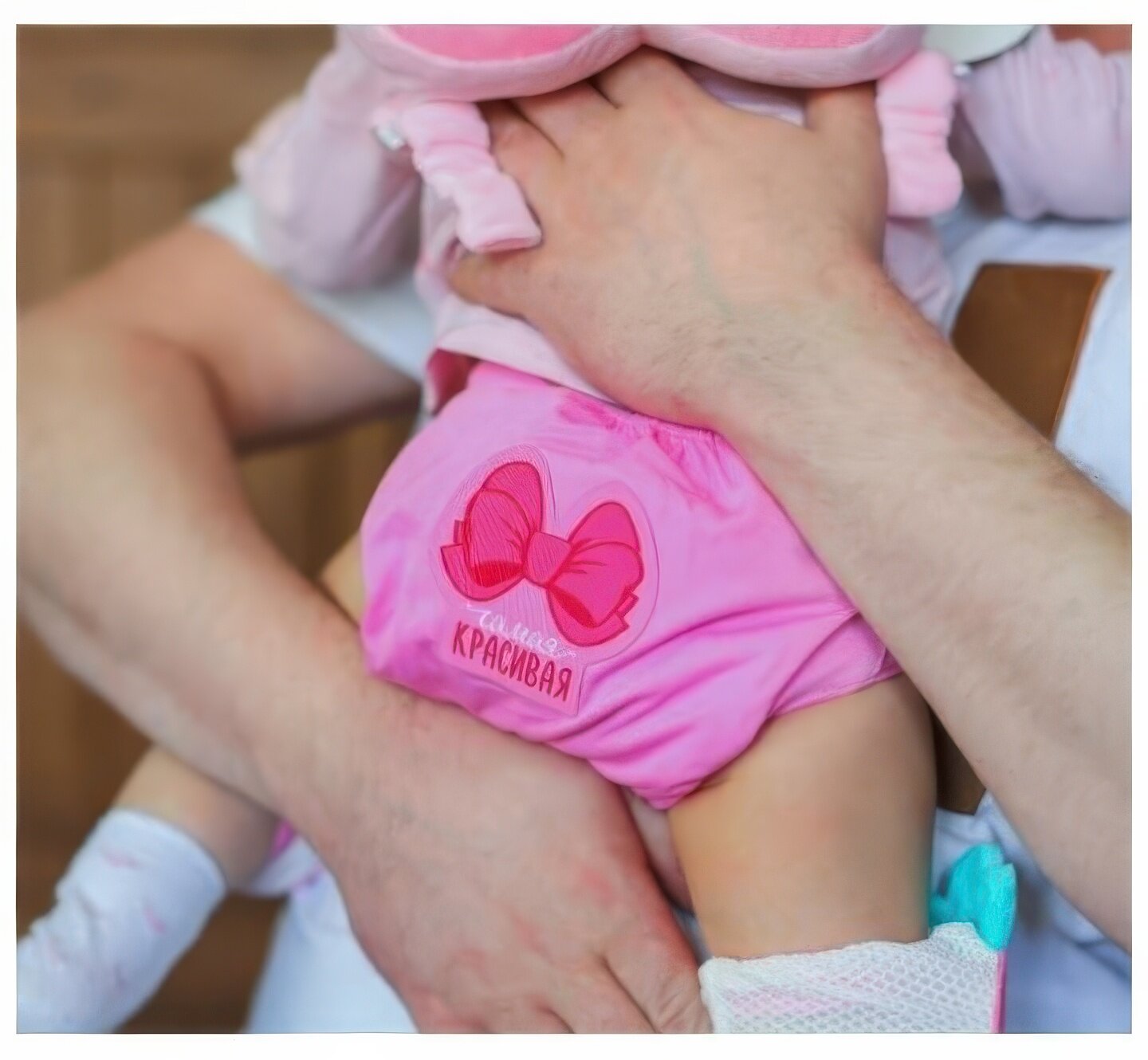 Многоразовые трусики для детей "Крошка Я", 3-15кг, розовые