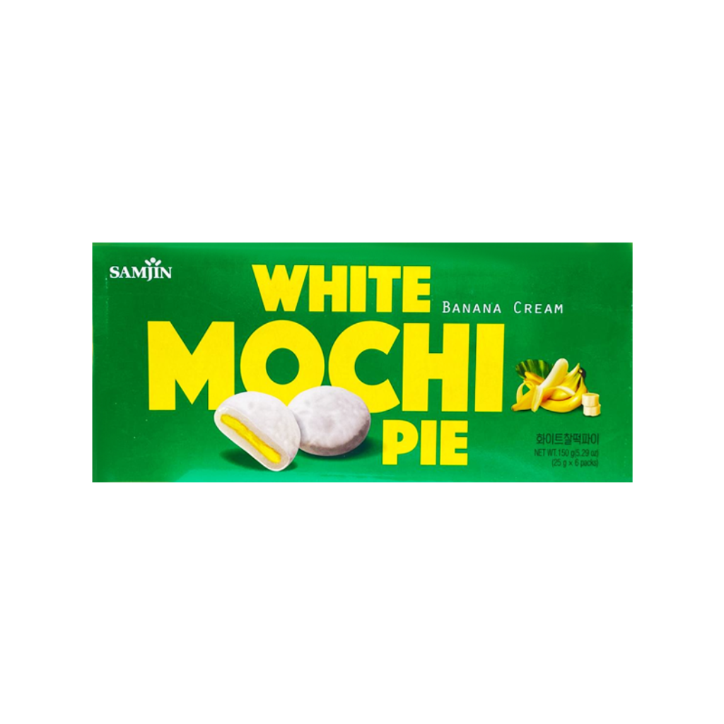 Моти Samjin в молочном шоколаде с банановой начинкой 150 г, Южная Корея