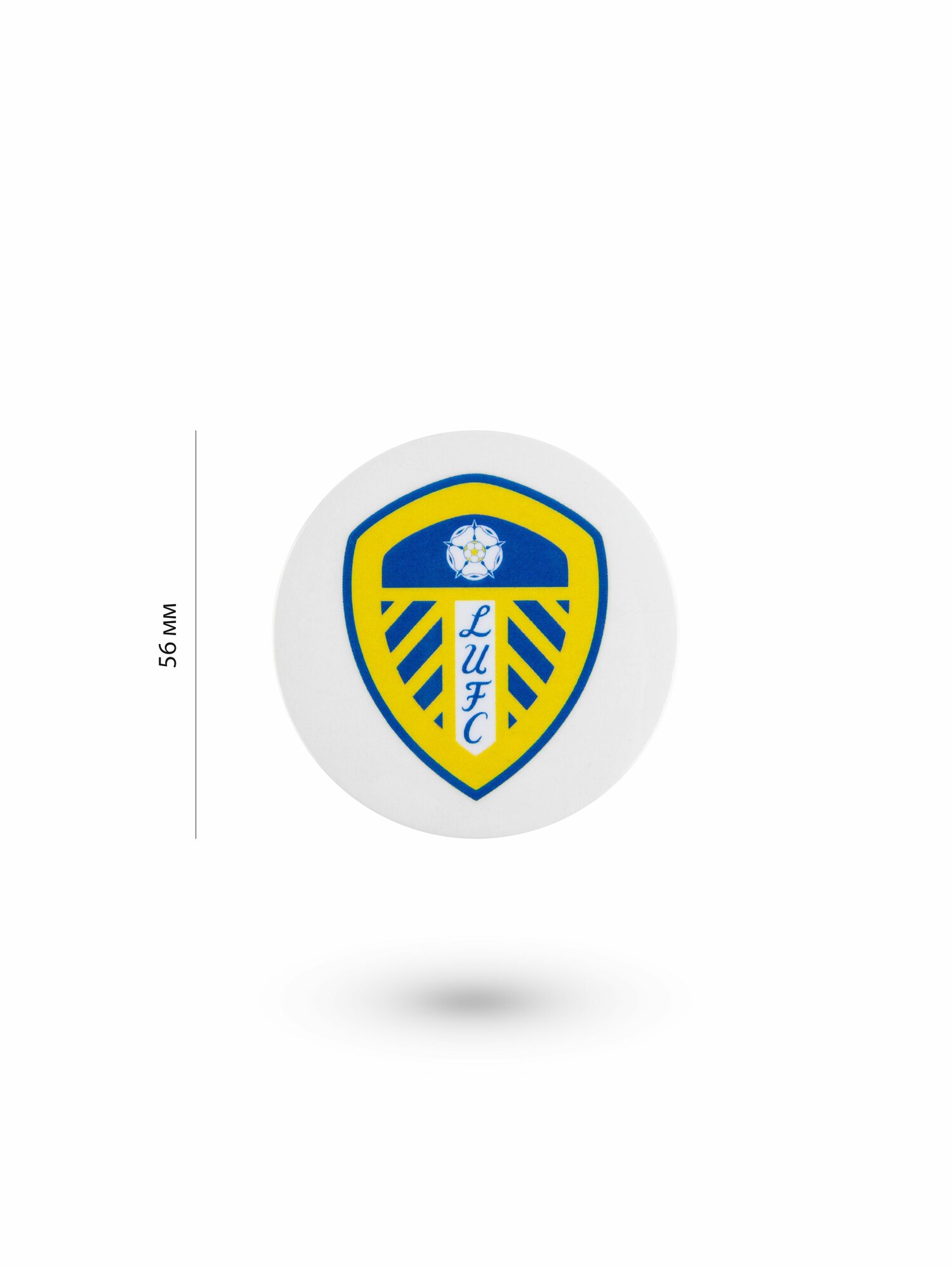 Магнит ФК Лидс Юнайтед Leeds United FC для холодильника или любой другой металлической поверхности