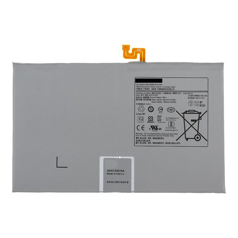 Аккумулятор EB-BT975ABY для Samsung Galaxy Tab S8+ 12.4" Wi-Fi, S8+ 12.4" 5G 3.86V 10000mAh