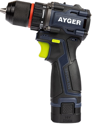 Аккумуляторный шуруповерт Ayger AP16BL2