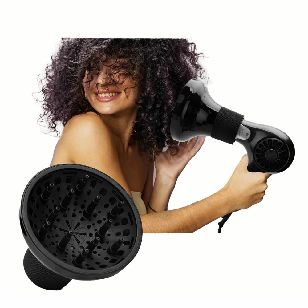 Универсальный фен-диффузор для локонов, устойчивый к воздействию температуры, для парикмахерских, домашних парикмахерских, сушки волос, аксессуары для укладки волос