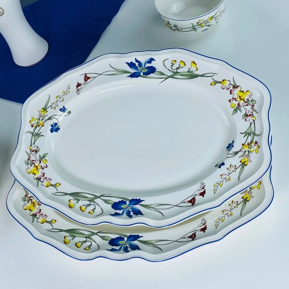 Набор из 2 овальных блюд 35,5см фрэнсис Фарфор 305-355 118-305-355