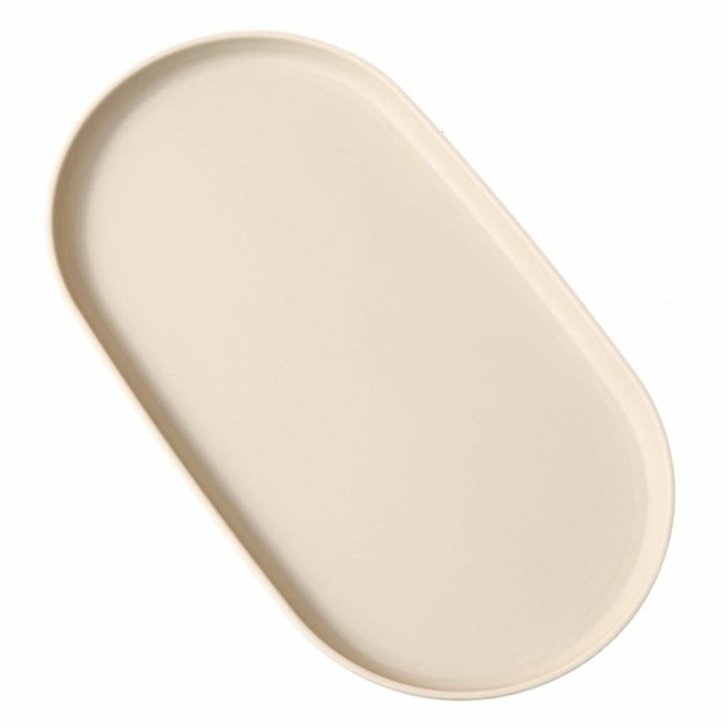 Овальный корейский поднос, Сливки