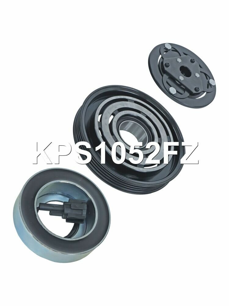 Шкив компрессора кондиционера в сборе Krauf KPS1052FZ для NISSAN MICRA NOTE