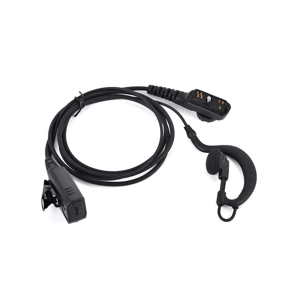 Гарнитура с микрофоном для рации Hytera PD702G PD752 PD752G PD782 PD782G PD792Ex PD705 PD705G PD785, радионаушники
