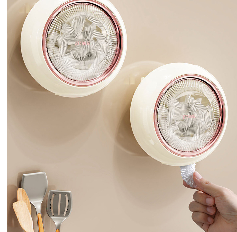 Навесной органайзер для хранения бахил или одноразовых шапочек MyPads Y564042, идеально впишется в интерьер салона красоты, бежевый