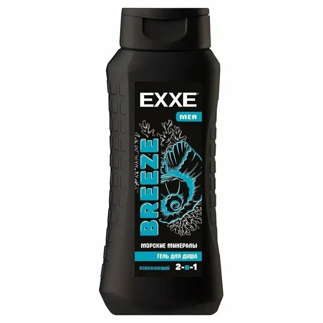 Шампунь Synergetic Exxe Men мужской Breeze морские минералы, 400 мл