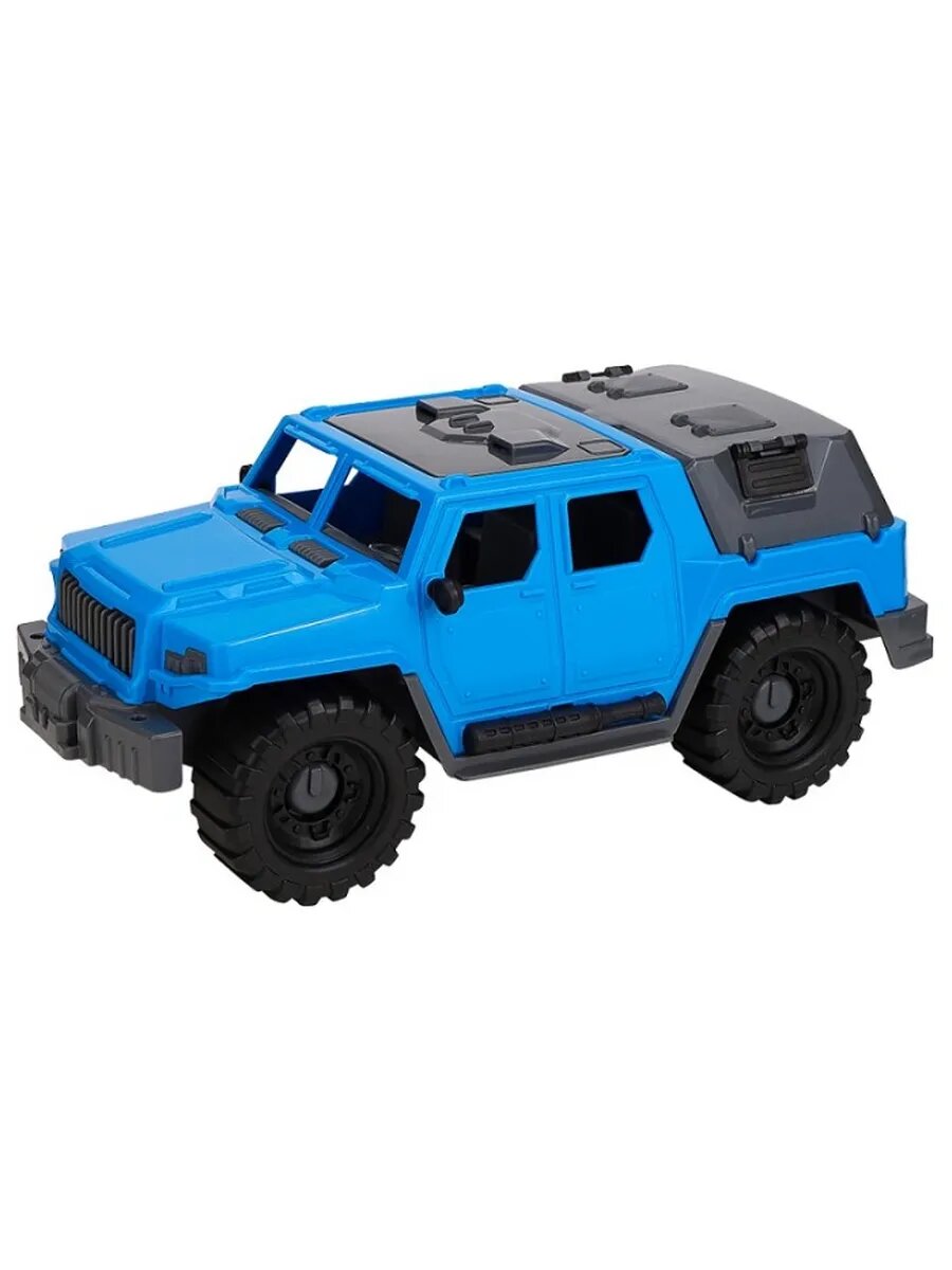 Джип /Альфа/ Городской (с тентом, голубой) (арт. И-8933)