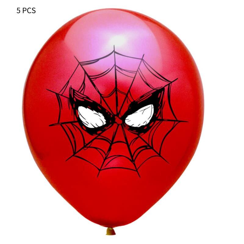 Шары для темы vibrant hero 12 дюймов капитан америка халк спайдермен красный