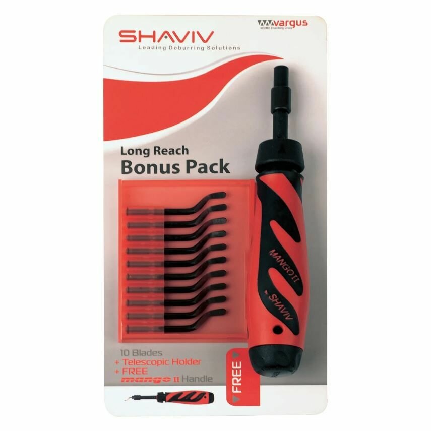 Комплект для удаления заусенцев SHAVIV Bonus Pack 155-00180 10 лезвий B10 в комплекте