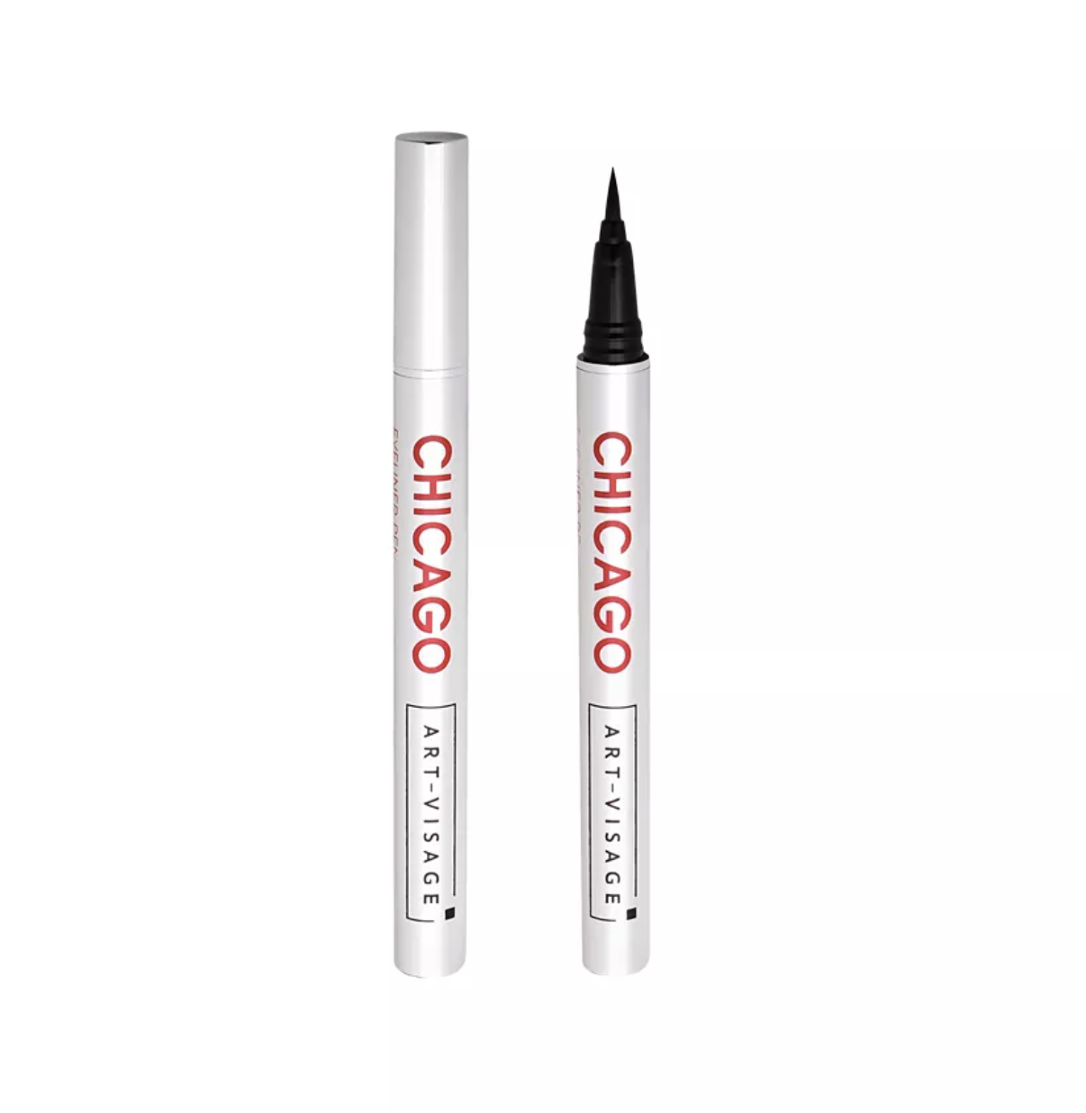 Подводка для глаз ART-VISAGE Chicago, фломастер, жидкая, черный, тон 01