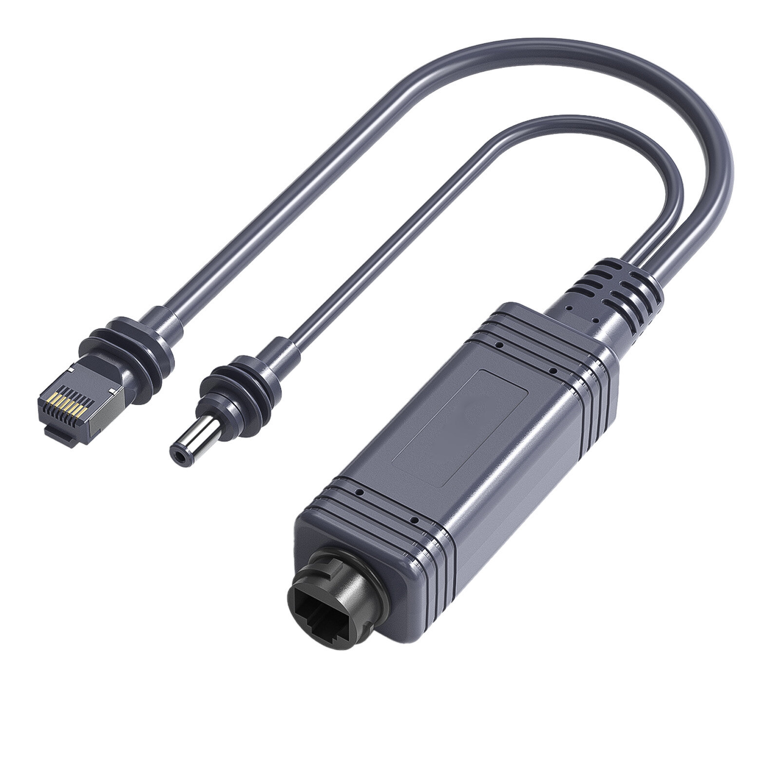 Poe сплиттер dc37-52v 100w 100 метров передача ethernet адаптер для дома и офиса