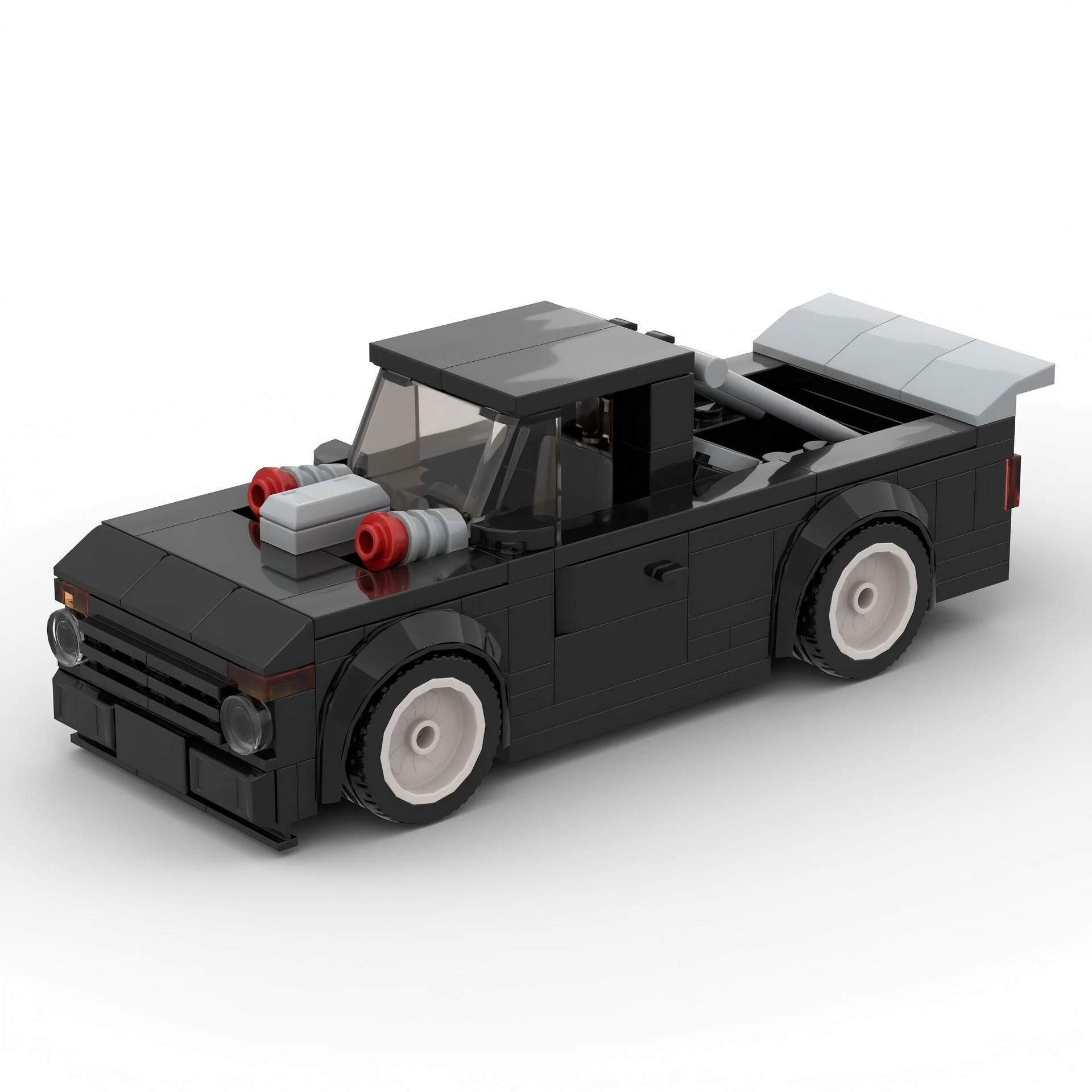 Набор MOC puzzle для сборки игрушечных моделей, коллекция спортивных автомобилей с шестью сетками, творческая сборка моделей автомобилей, детские подарки, подходит для мальчиков