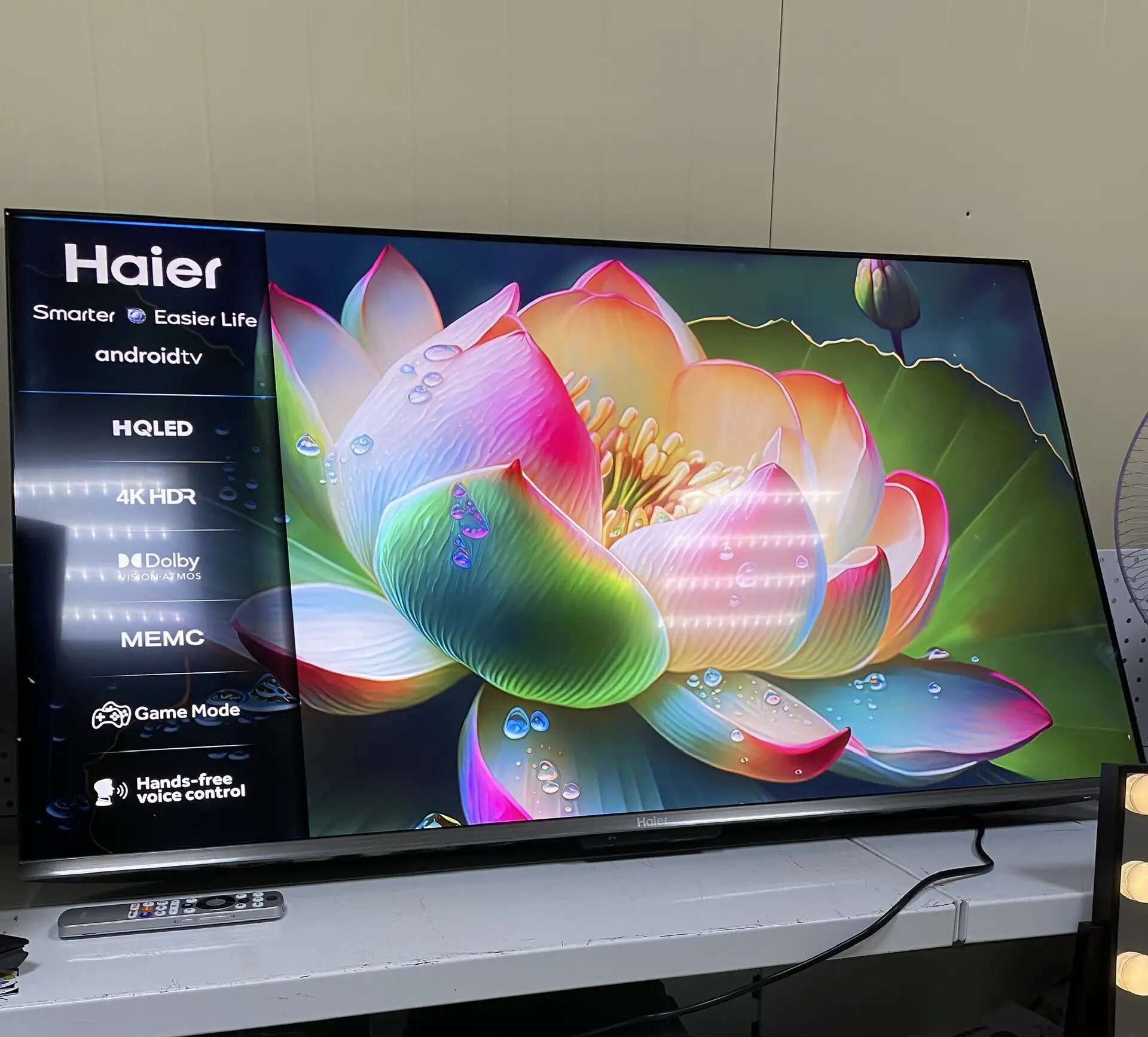 Телевизор Haier 50 Smart TV S2 50", 4K UHD, LED, WiFi, HDR 10