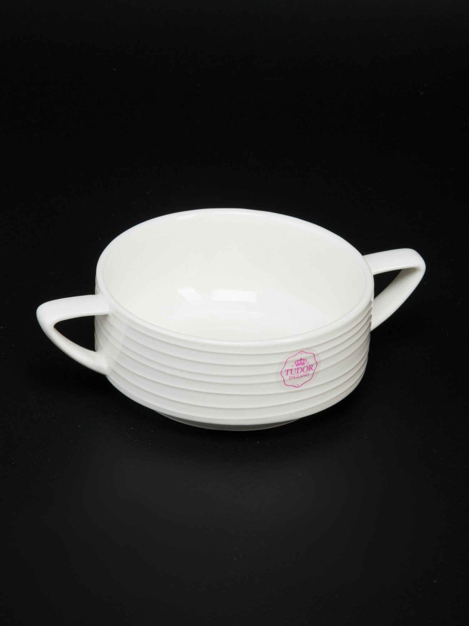 Бульонница 320мл фарфоровая