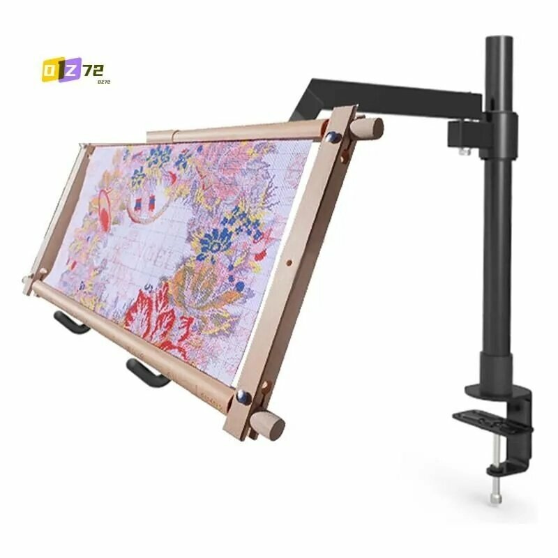 (Q E R N) Металлическая Регулируемая Вращающаяся Подставка Для Пялец Игл