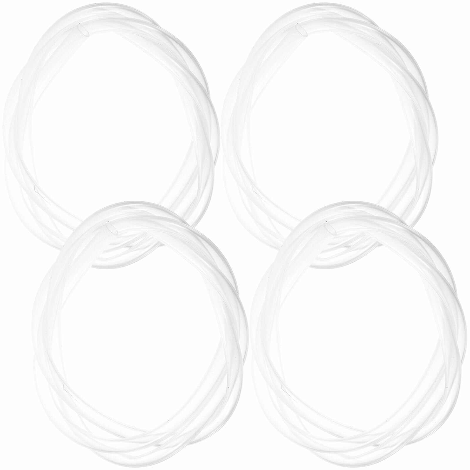 Прозрачные Силиконовые Трубки Для Водных Диспенсеров, 4 Штуки, Устойчивые К Истиранию, Бытовое Использование