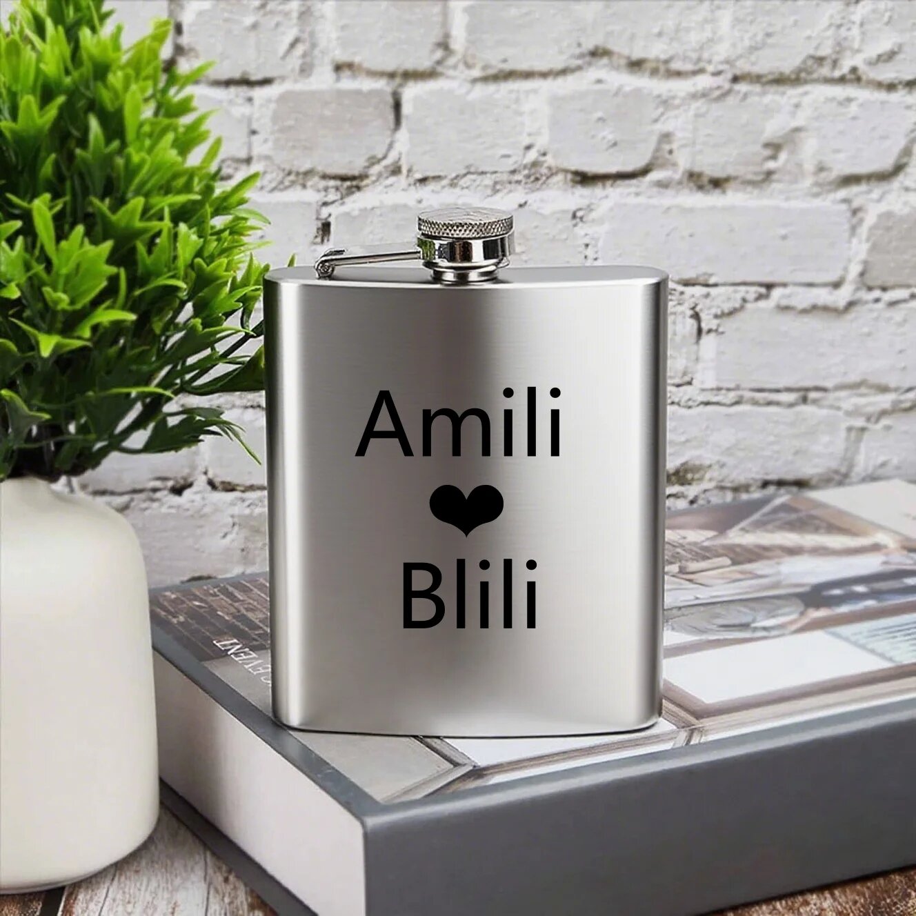 Фляга для виски из нержавеющей стали style 10