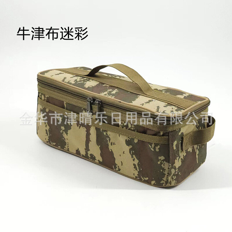 Посуда Сумка Кемпинг Кухонные принадлежности Сумка для хранения Этнический стиль Уличная сумка для пикника Портативная