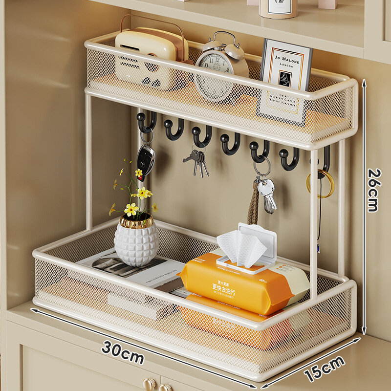 Стеллаж для хранения в прихожей, органайзер для ключей, обувной шкаф, настольный декоративный стеллаж, подвесной стеллаж для входа в дом