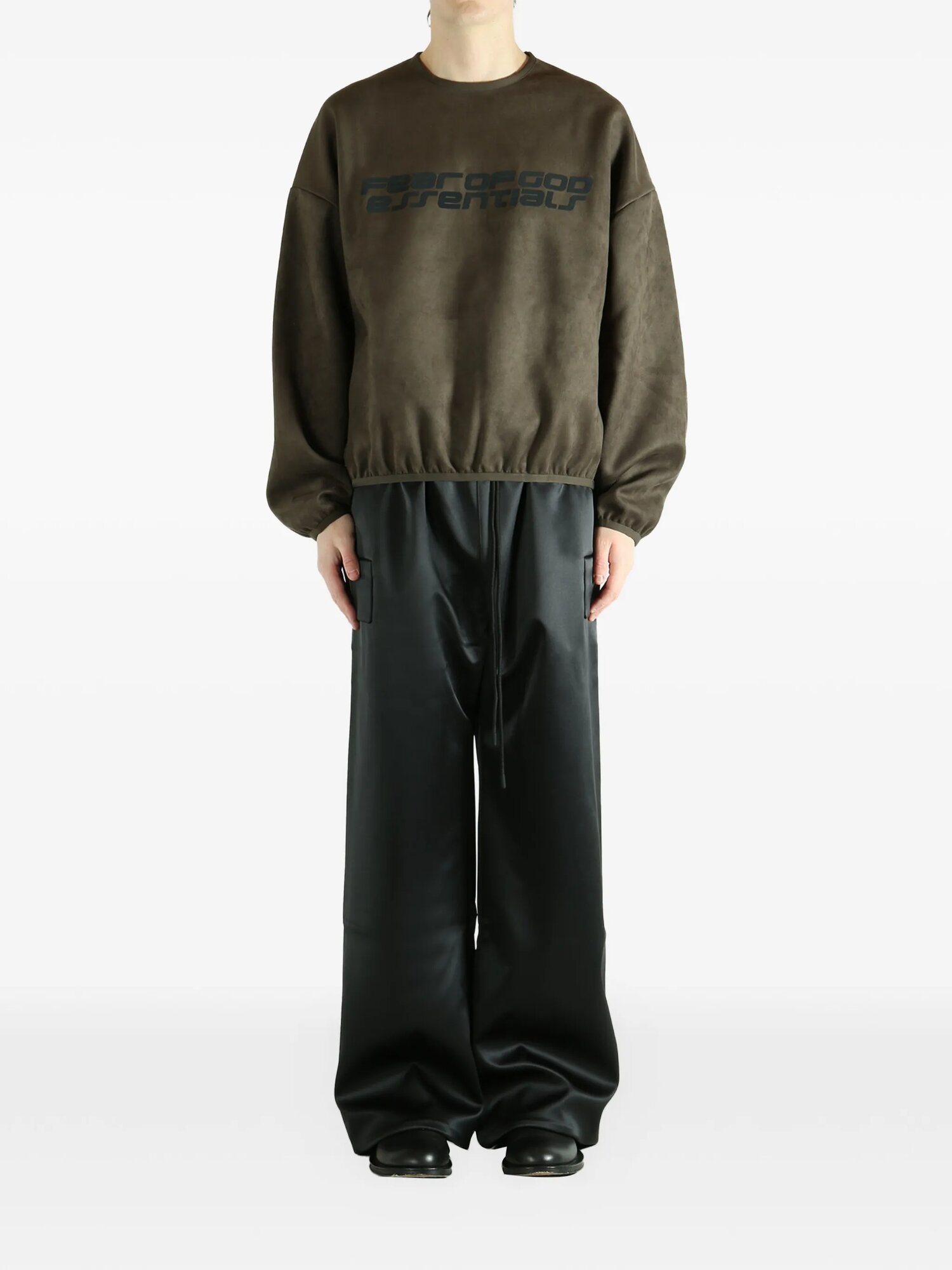 Свитер FEAR OF GOD Logo sweater, размер 46, , green — фото 1