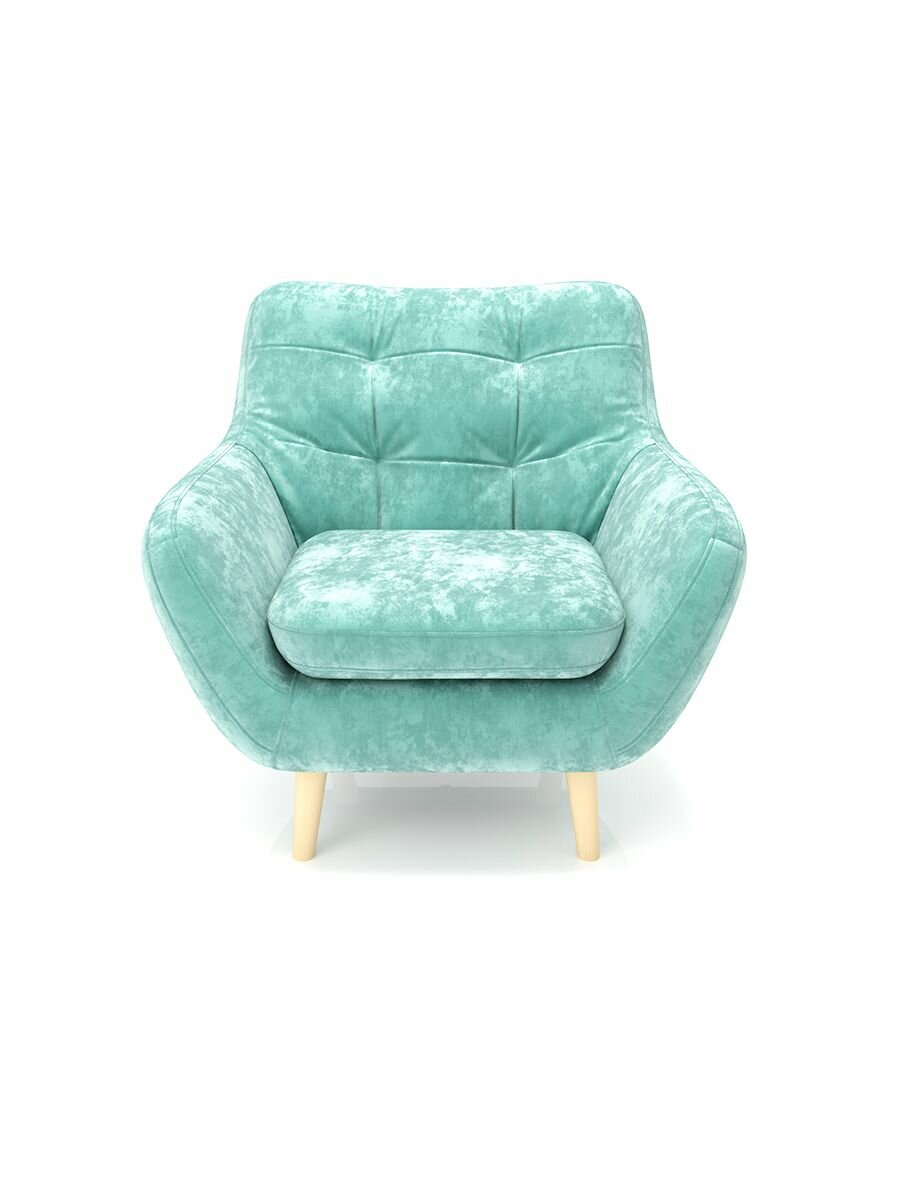 Кресло Монро, плотный ППУ, высокие ножки