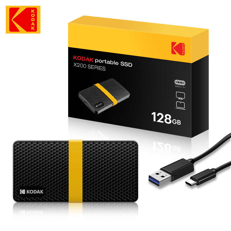 KODAK X200 2,5-дюймовый твердотельный накопитель SSD черного цвета
