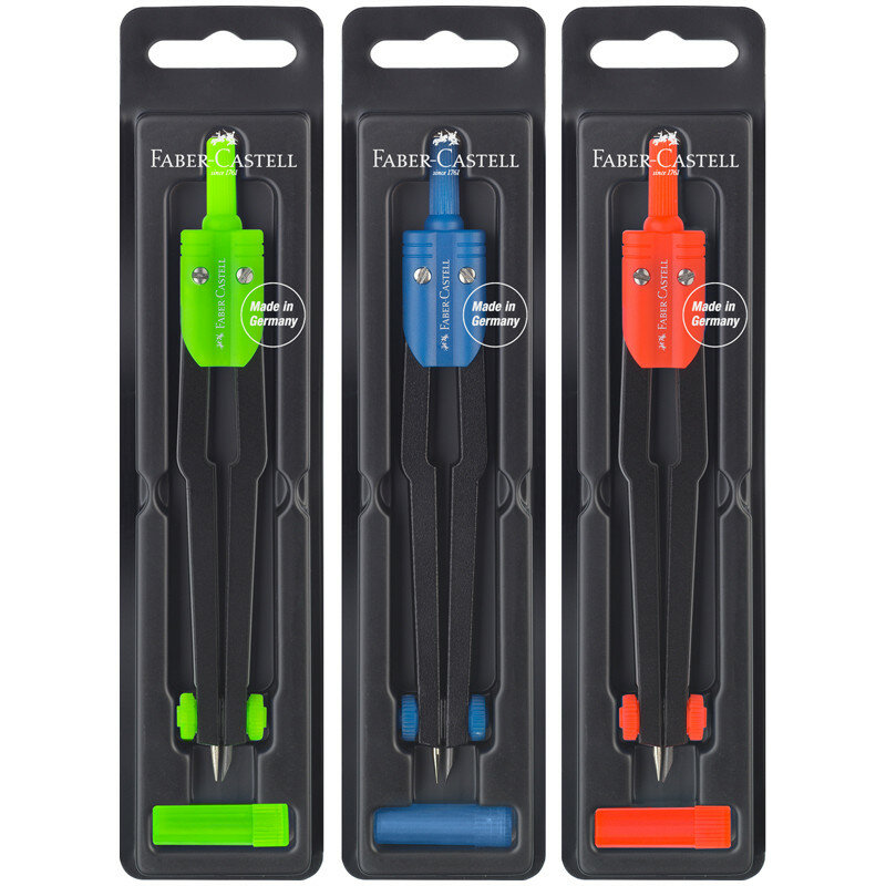 Циркуль Faber-Castell "School&College", пластиковый футляр, 286756