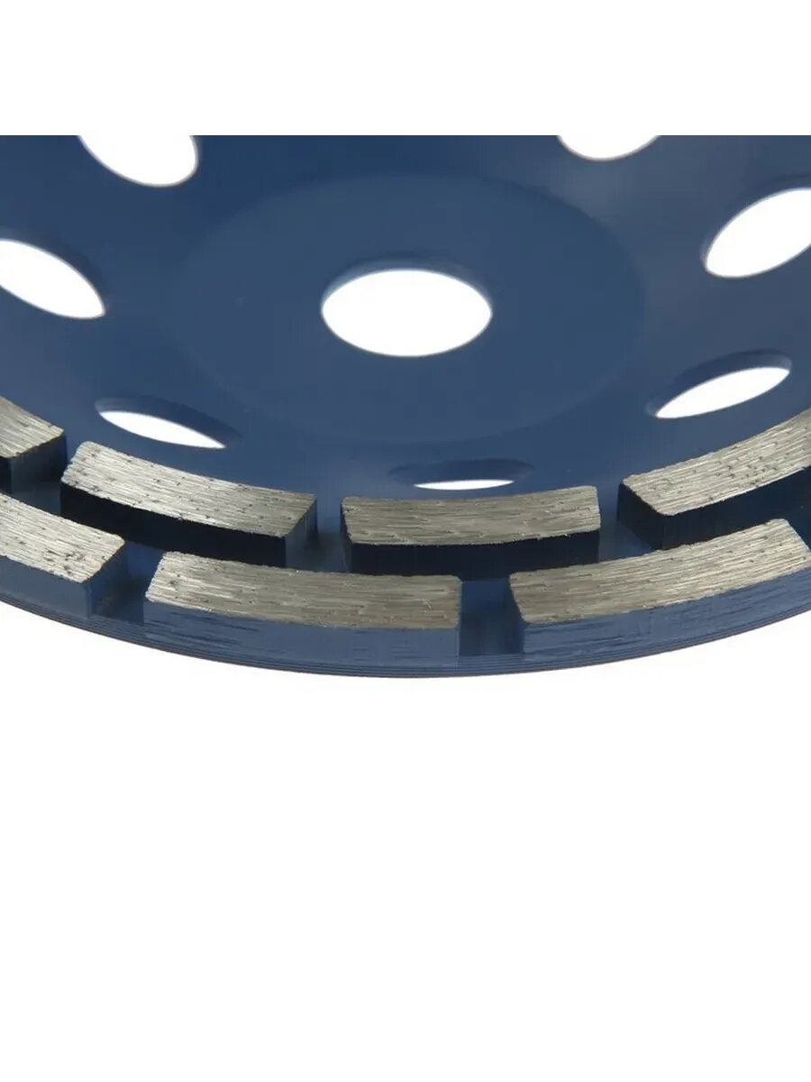 Двухрядная алмазная зачистная чашка 180 мм