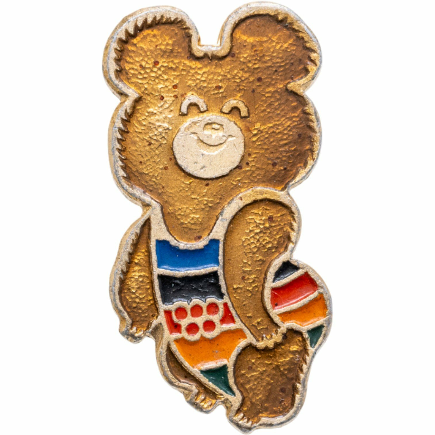 Знак "Олимпийский мишка Олимпиада 80" 1980 СССР