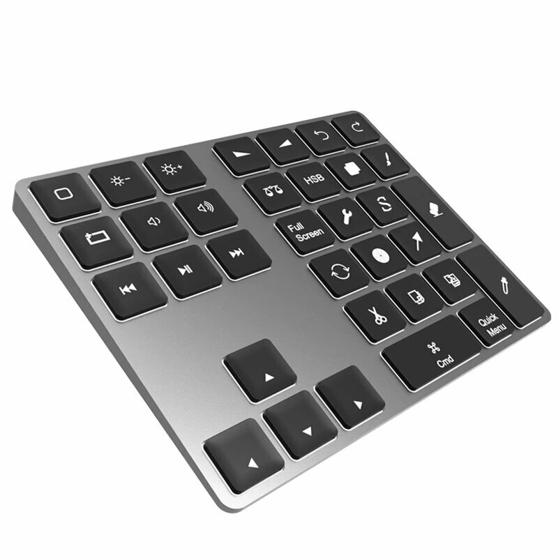 Procreate быстрая беспроводная клавиатура Bluetooth, перезаряжаемая, ультратонкая, портативная, для рисования IPAD,