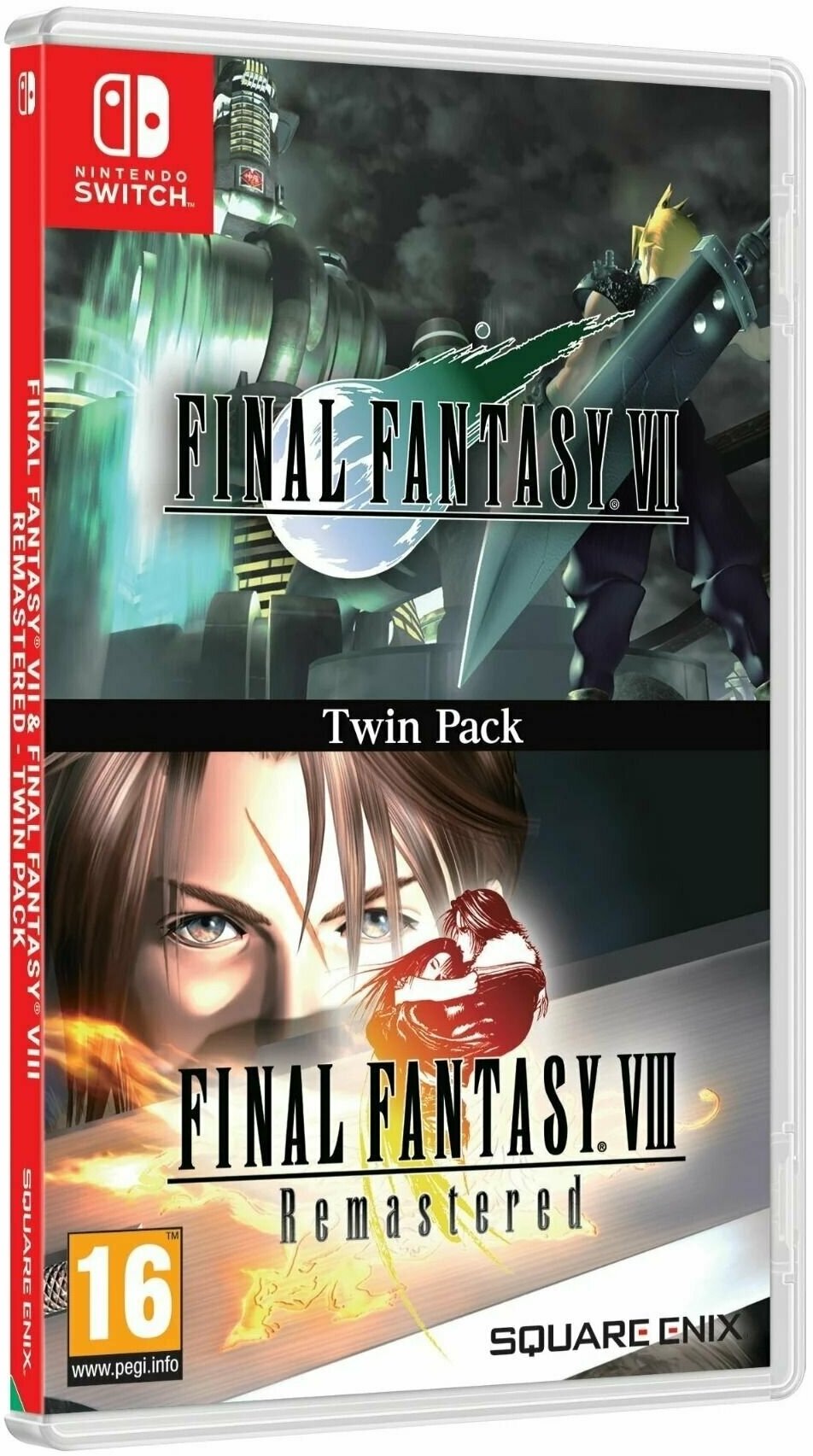 Final Fantasy VII & Final Fantasy VIII Remastered -Twin Pack (Nintendo Switch)