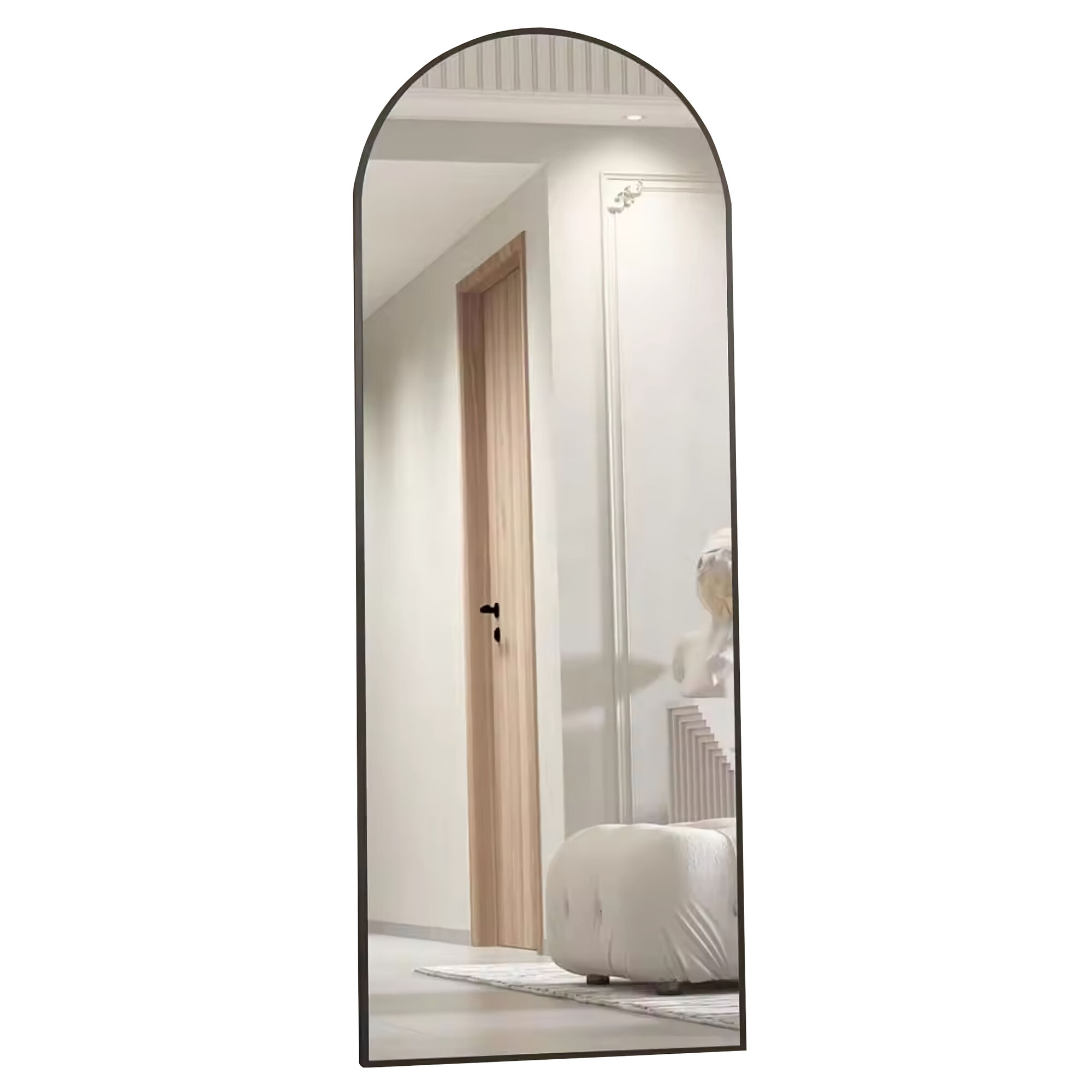 Зеркало напольное в металлической раме Madetta 500х1600мм черный