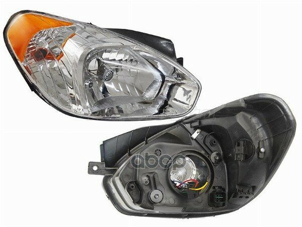 Фара Hyundai Accent 06-11 (Справа/ Галоген/ Ручная регулировка) Sat арт. ST-221-1140R