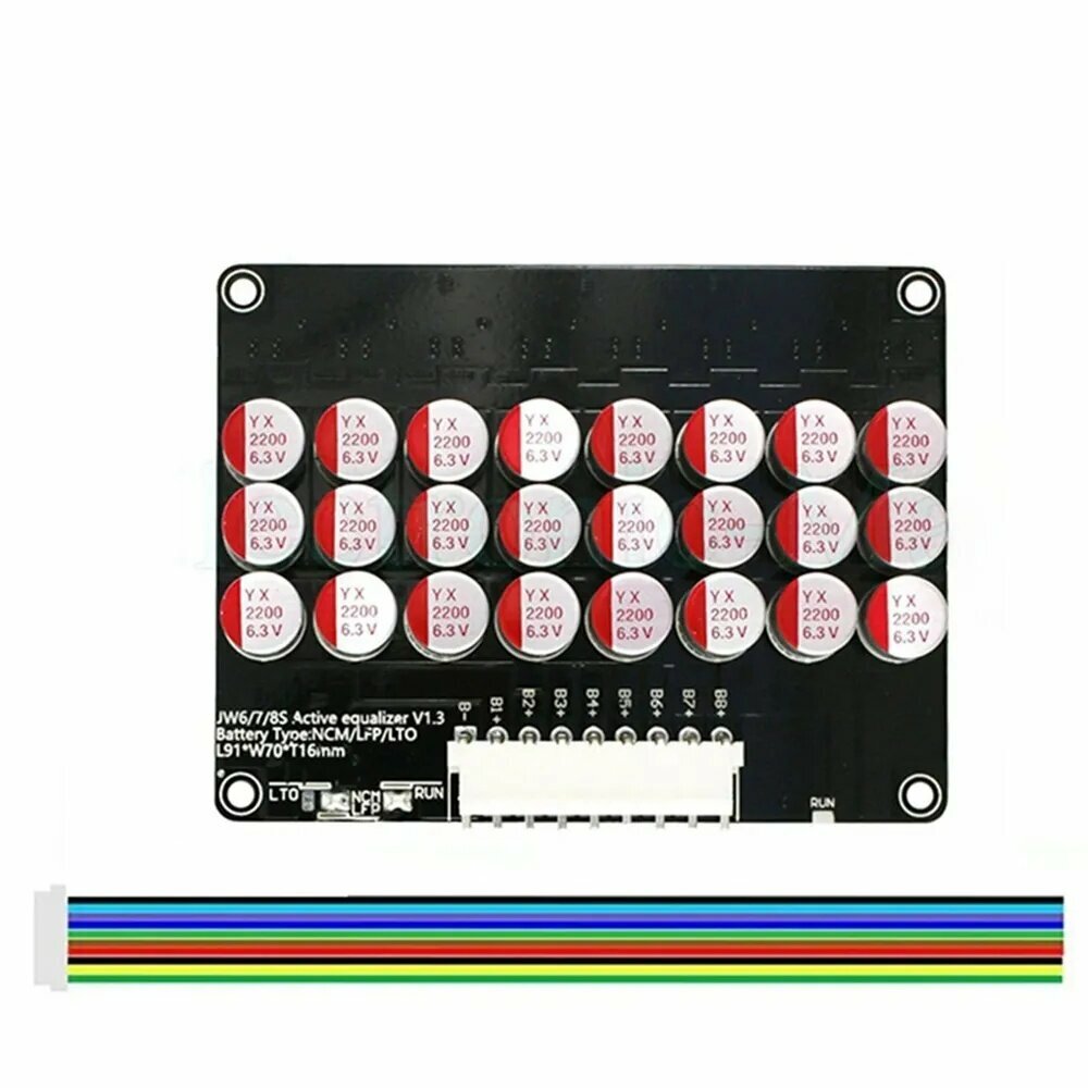 Активный Эквалайзер-Балансир 5A 6-8S Lifepo4/LTO/Lipo Battery
