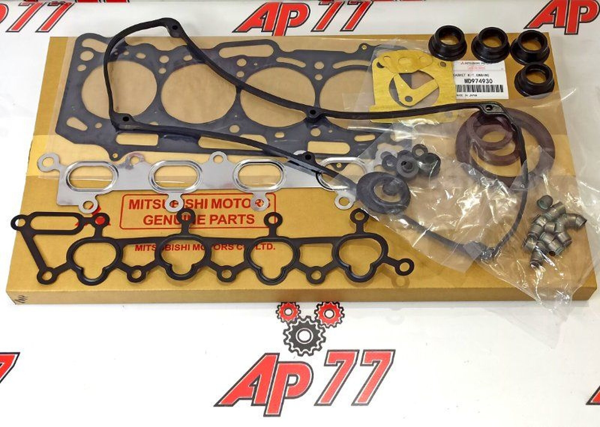 Ремкомплект двс Mitsubishi 4G13 4G15, 16 клапанов, металл MD974930