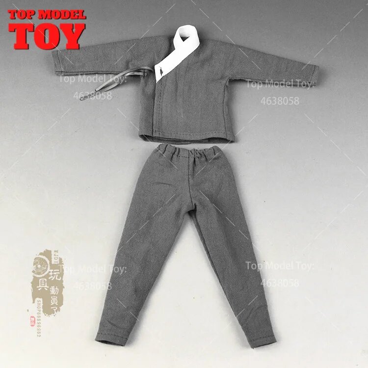 Модель одежды шаолинского монаха, Style 3, для 12-дюймовой фигурки