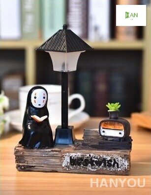 Эксклюзивный механический ночник Doraemon Безликий с радиолой питается от батареек