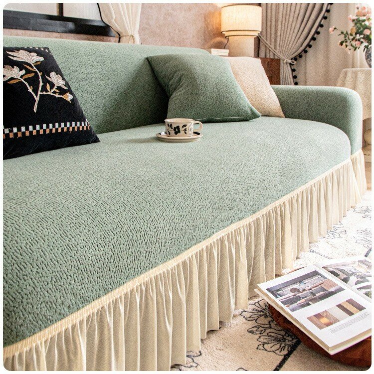 Винтажный высококачественный чехол для дивана, полное покрытие, универсальный, плюшевый, зимний, утолщенный, устойчивый к кошкам, новый чехол для дивана 2026 года