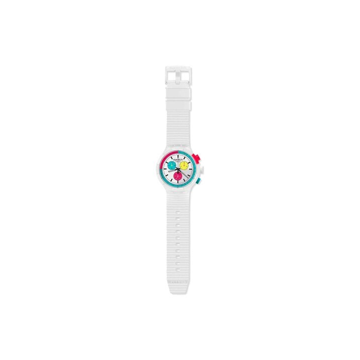 Наручные часы Swatch, белый, — фото 1