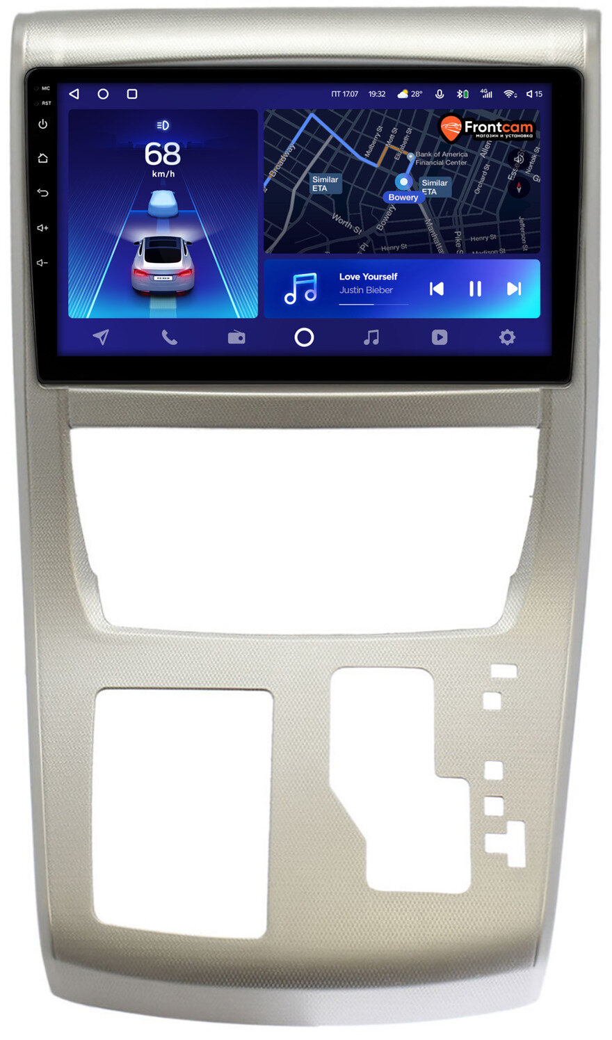 Штатная магнитола Teyes CC2 PLUS 6/128 10" RM-10-1138 Toyota Alphard 2, Vellfire 2008-2015 (правый руль, типтроник) Android 10 (4G-SIM, DSP, QLed)