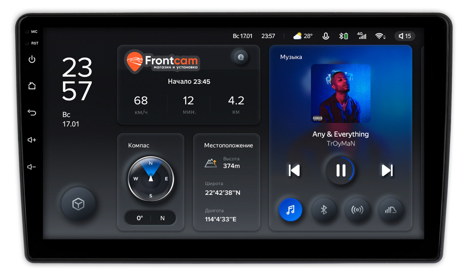 Штатная магнитола Teyes X1 WIFI 2/32 10" RM-10-1111 Volkswagen Amarok, Golf, Jetta, Passat, Polo, Scirocco, Tiguan, Touran Android 8.1 (DSP, IPS, AHD)