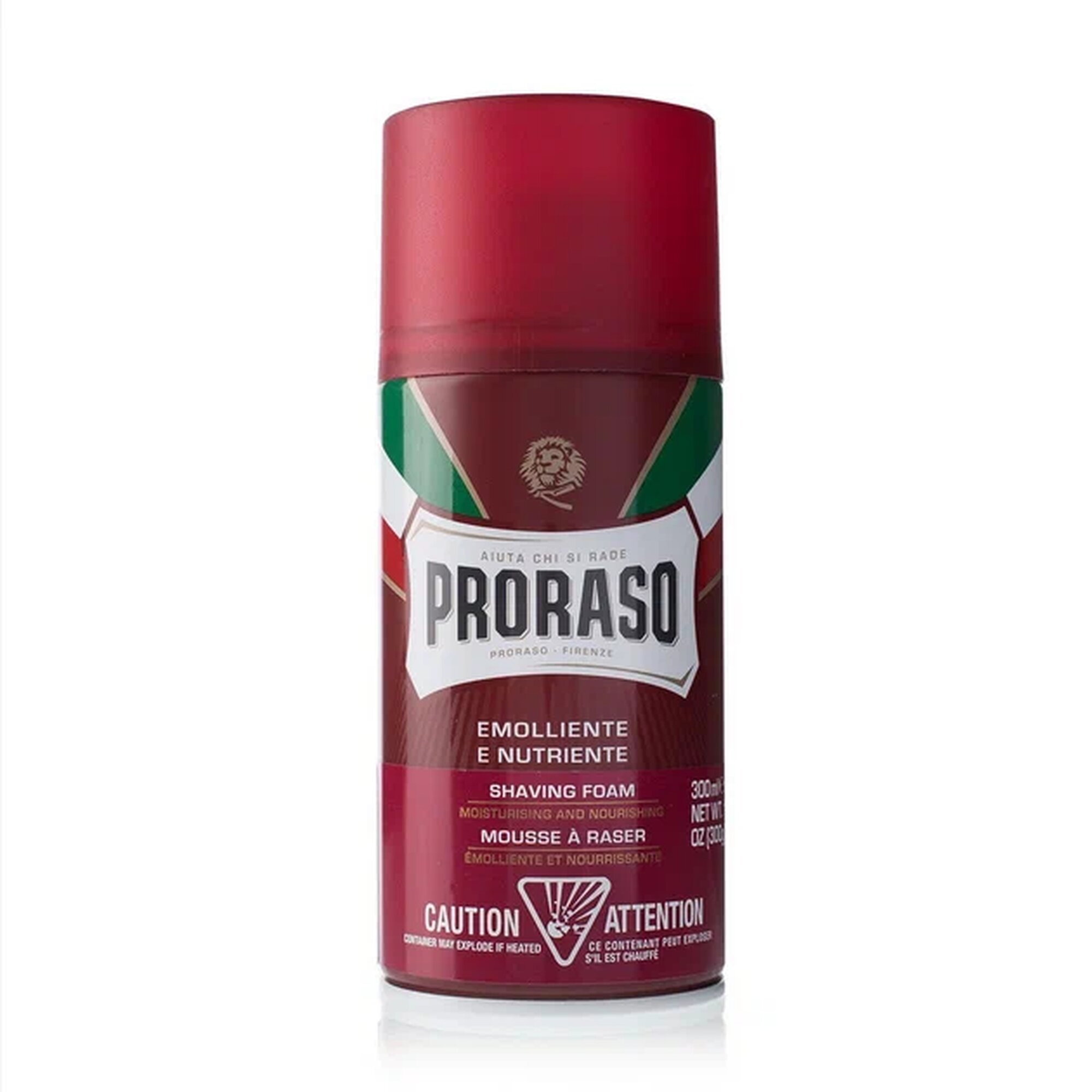 Пена для бритья Красная Сандал и Масло ши Proraso, 293 г, 300 мл