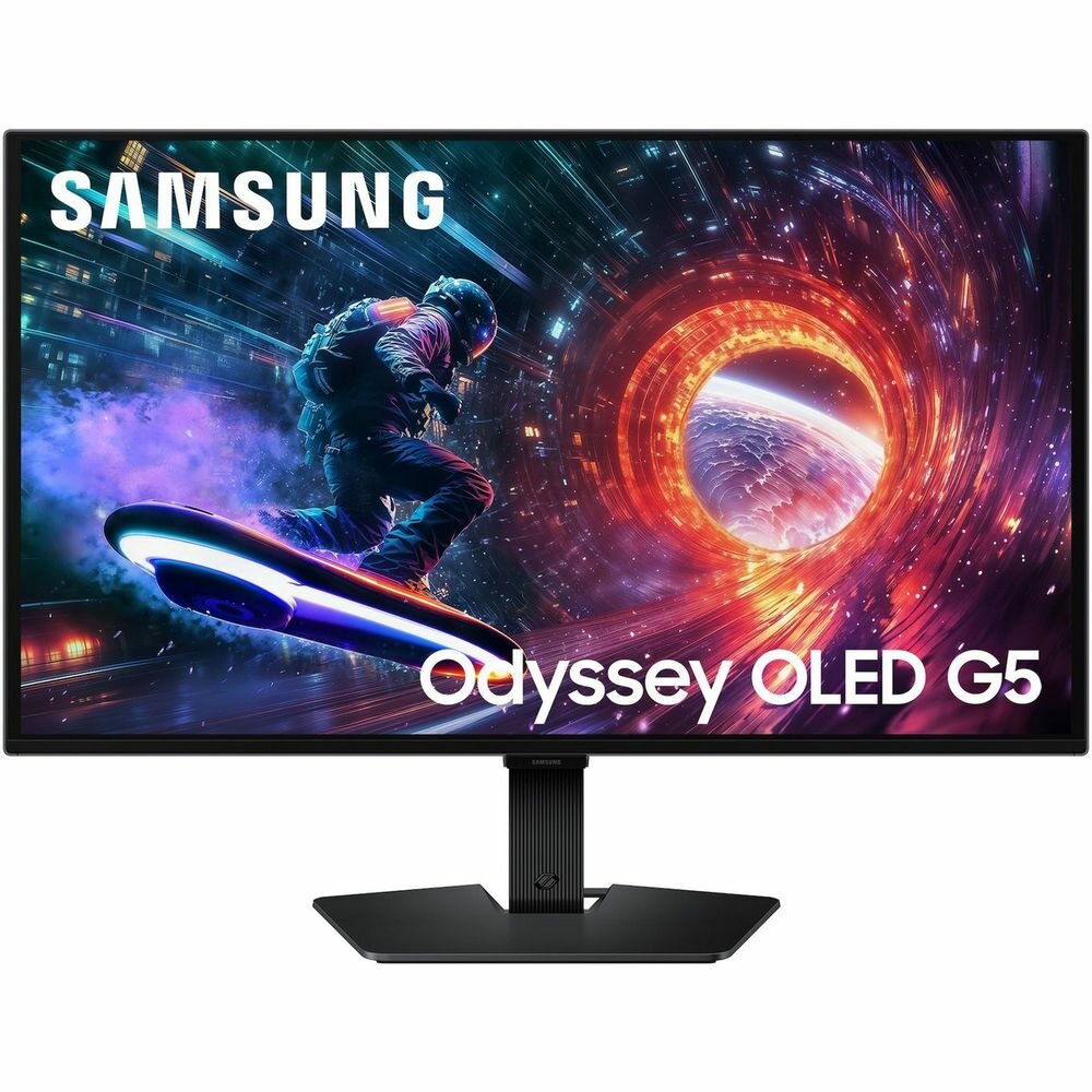 Монитор 27" SAMSUNG S27FG502SI Odyssey OLED G5 G50SF QHD OLED, 2560x1440, 180Hz, 0,03ms, 200сd/m, 1000000:1, HDR10 | HDMI(2.0), DP(1.2) | ExPSU, Vesa 100, Black