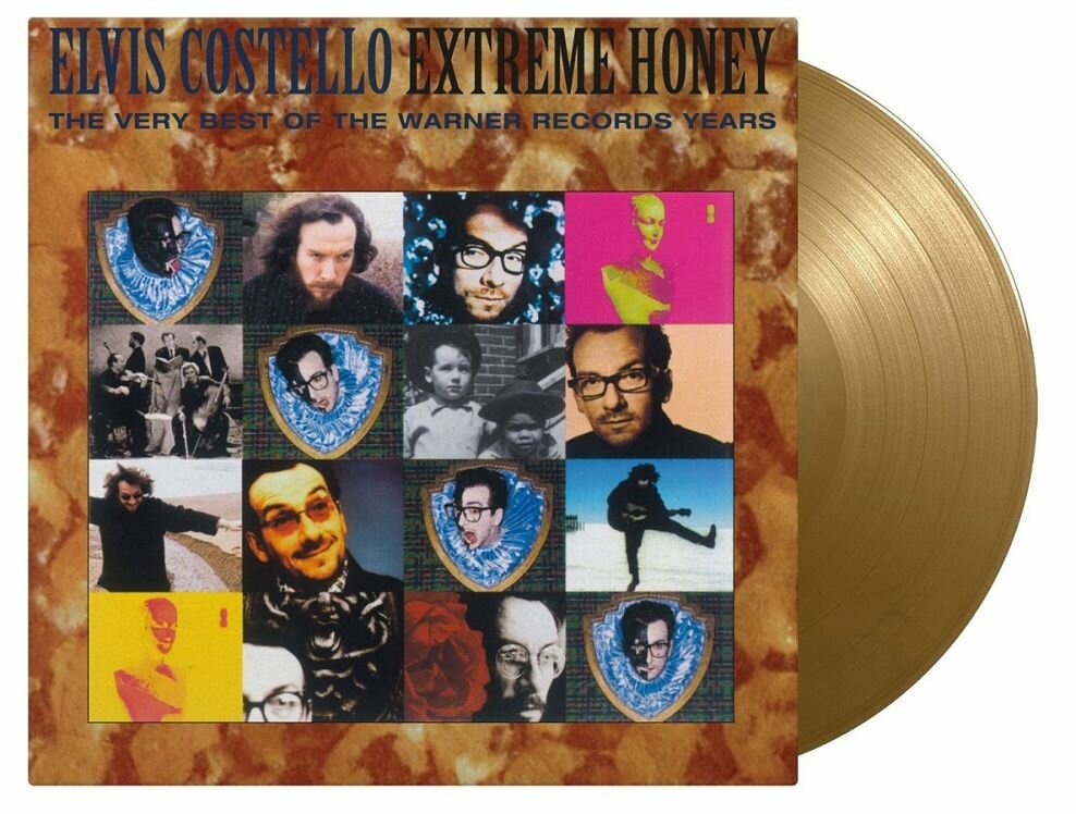Elvis Costello. Extreme Honey - The Very Best Of The Warner Years (2LP/Gold Vinyl/винил)